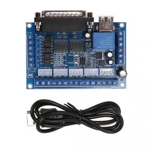 Breakout board with Relay for plasma or spindle control via eg. Mach3 ...