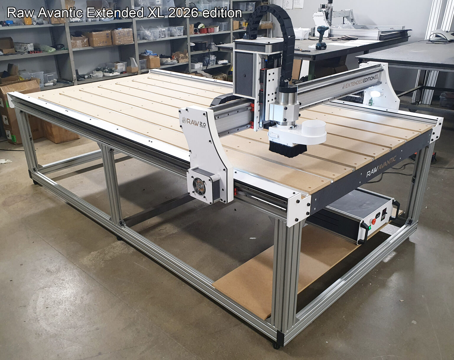 Raw Avantic Extended XL CNC 1690x2800mm | Rawcnc DIY EngineeringRawcnc ...