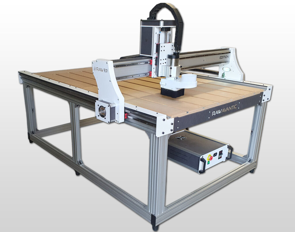 Raw Avantic Extended CNC machine | Rawcnc DIY EngineeringRawcnc DIY ...
